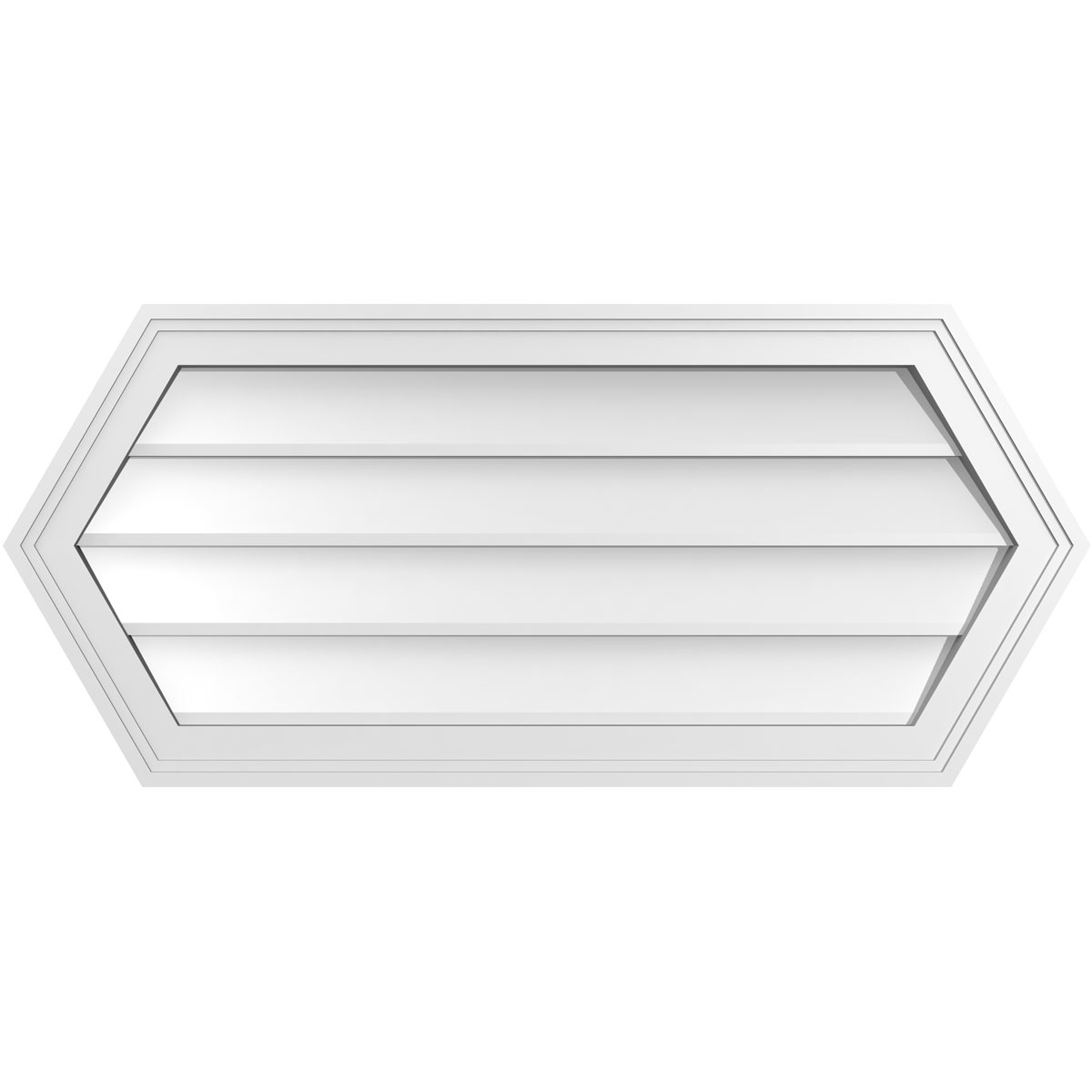 GVPHP36X1602SN 36-Inch W x 16-Inch H Horizontal Peaked Surf