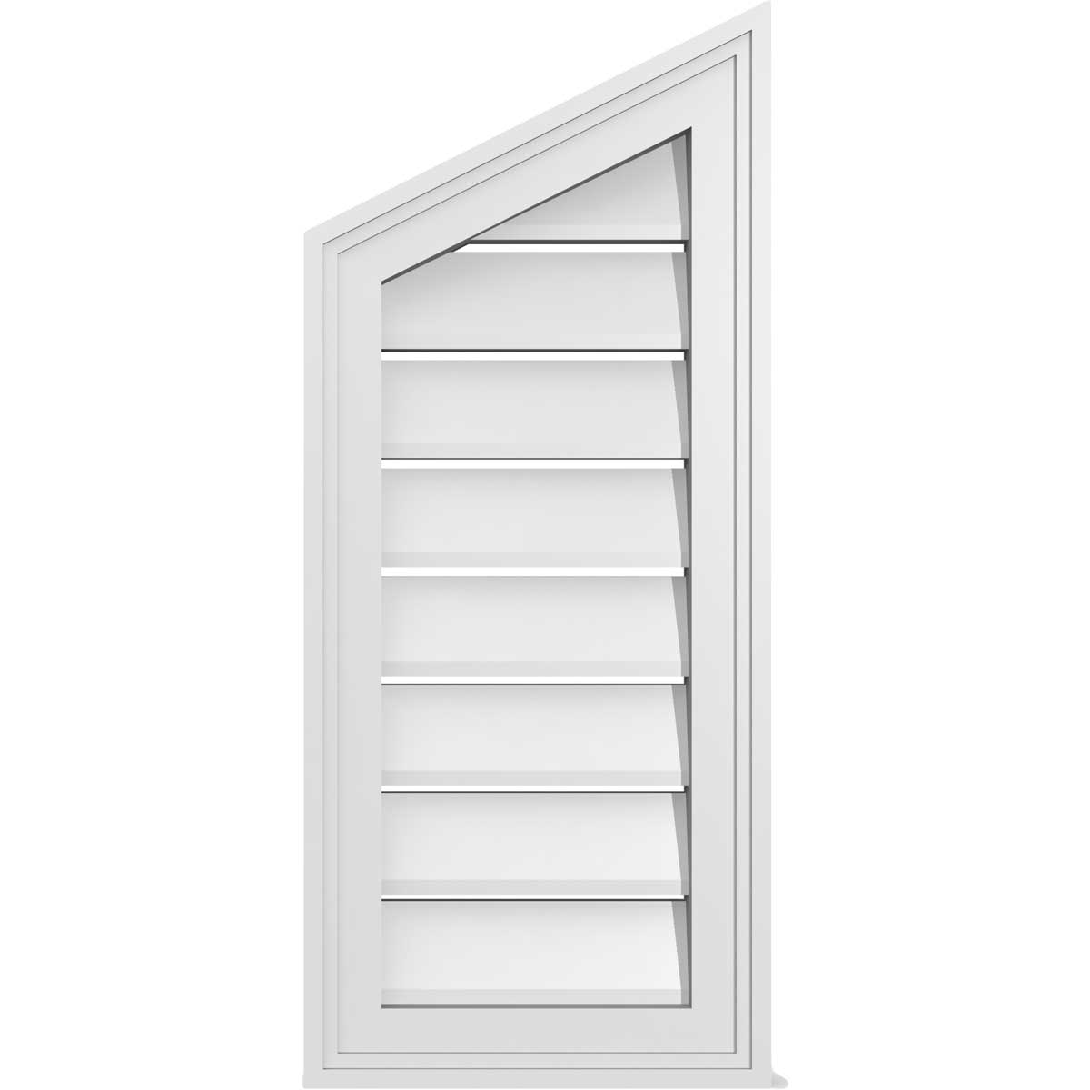 GVPPL12X2802SF-06 TrueCraft 12-Inch W x 28-Inch H Half Peak