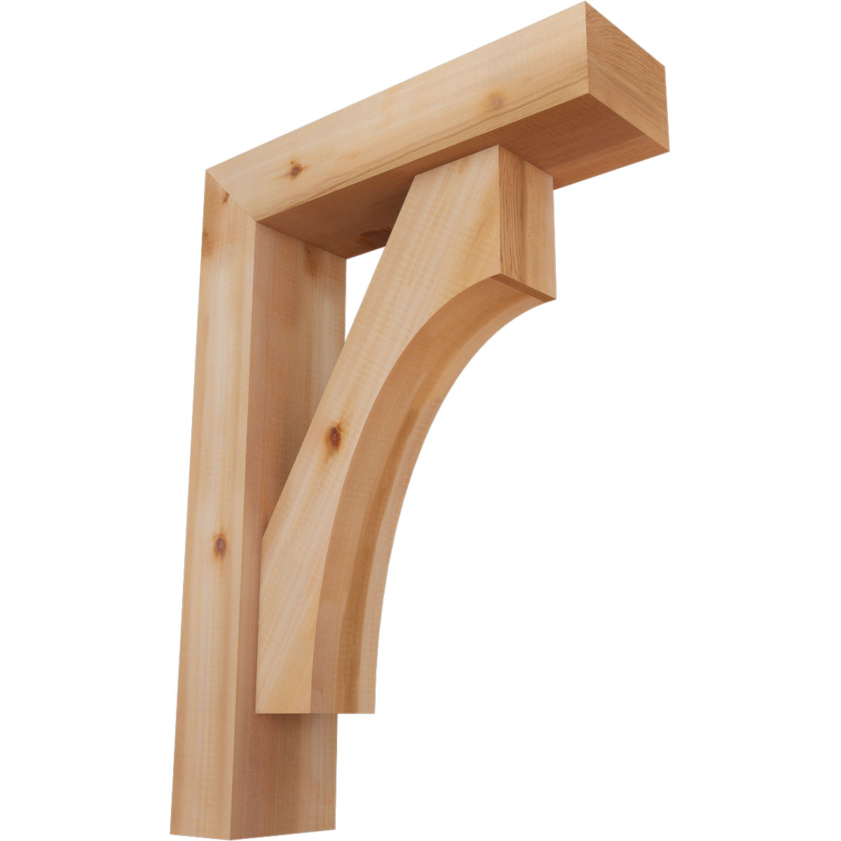 Ekena Millwork BKT0604X20X28WTL05SWR 5 1/2-Inch W x 20-Inch