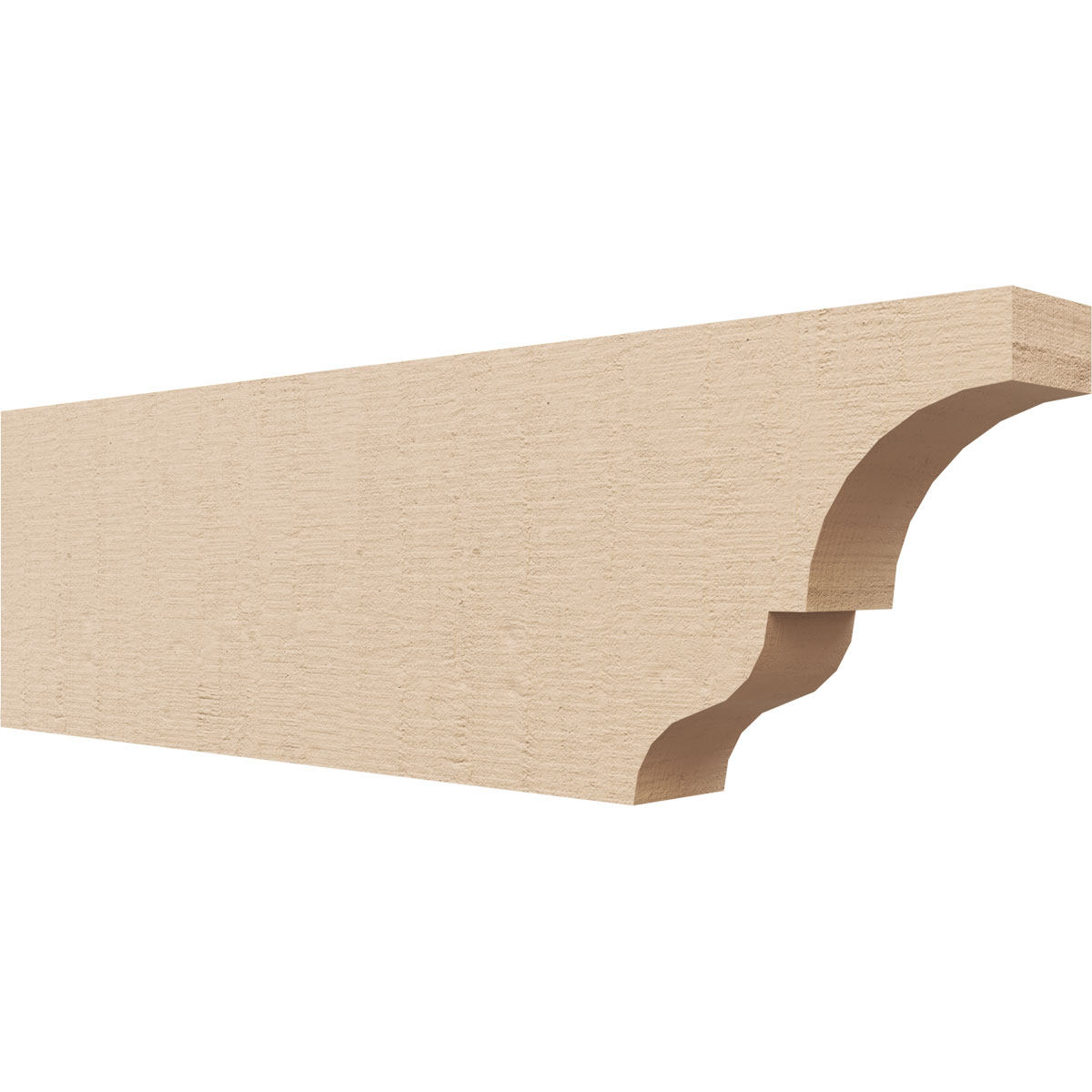 RFTUR02X06X20ASHRCPR Timberthane Rough Cedar Faux Wood Ashe