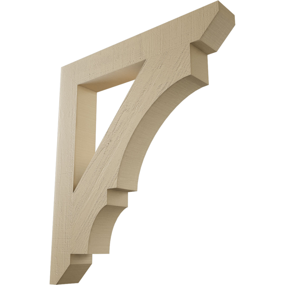 BKTUR055X38X44BOA06RCPR Timberthane Faux Wood Bracket, Balb
