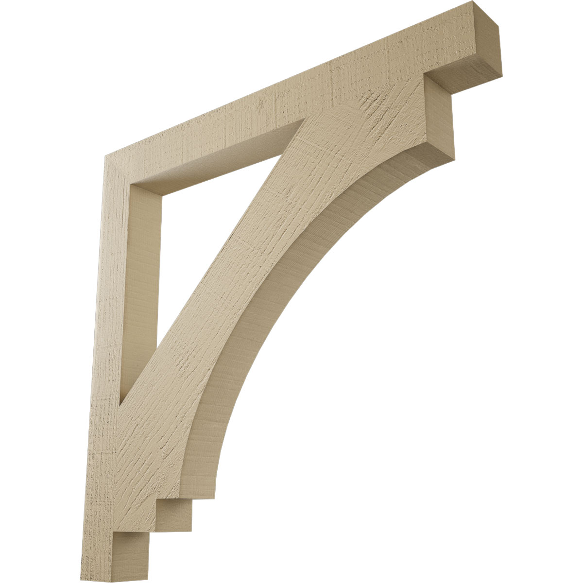 BKTUR035X34X34IMP05RCPR Timberthane Faux Wood Bracket, Impe