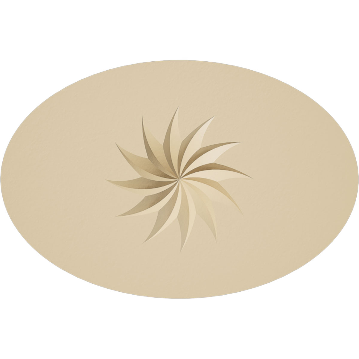 ROSSDAL12 Standard Dalton Spiral Rosette With Square Edge