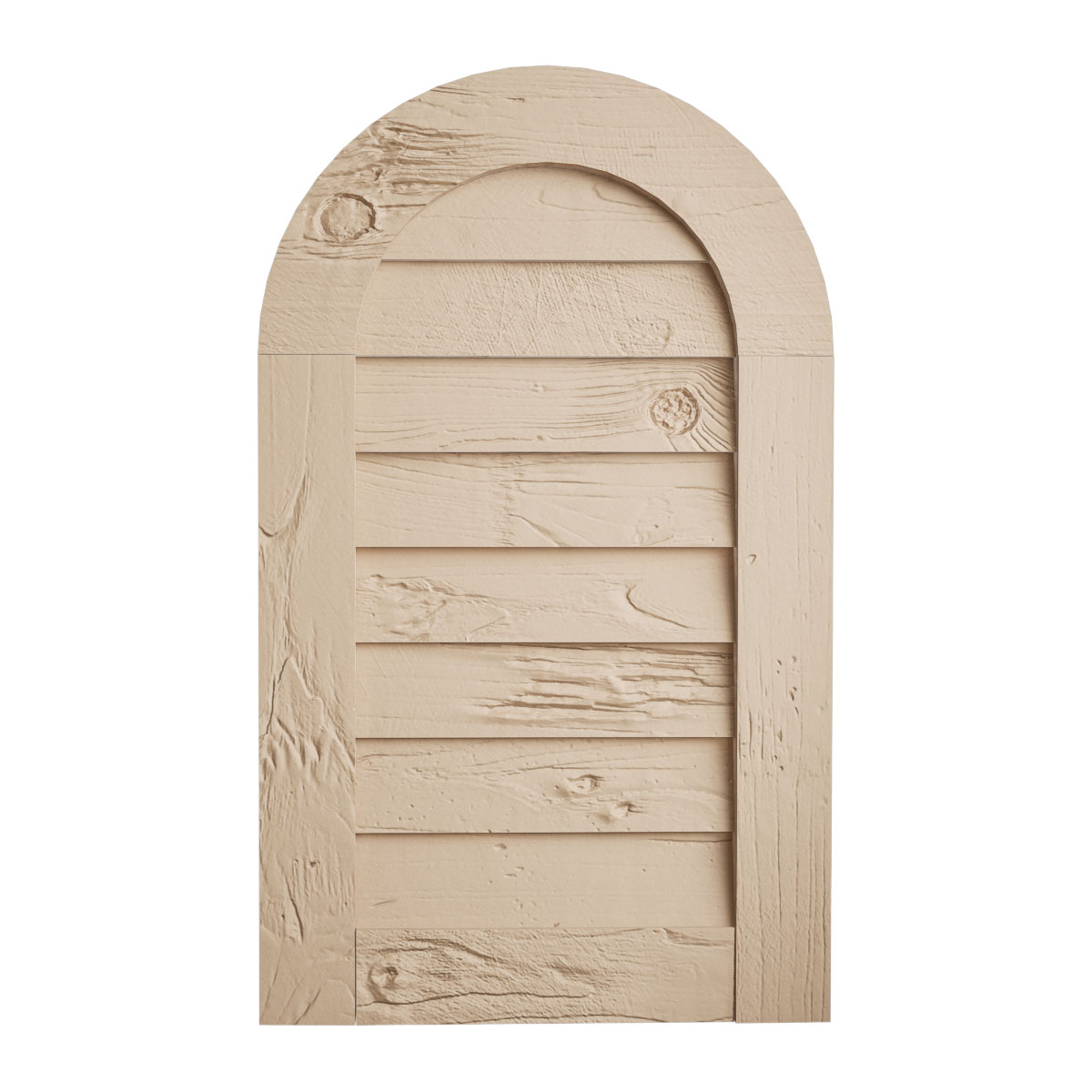 GVURRT42X30DKPPR Timberthane Knotty Pine Faux Wood Round To